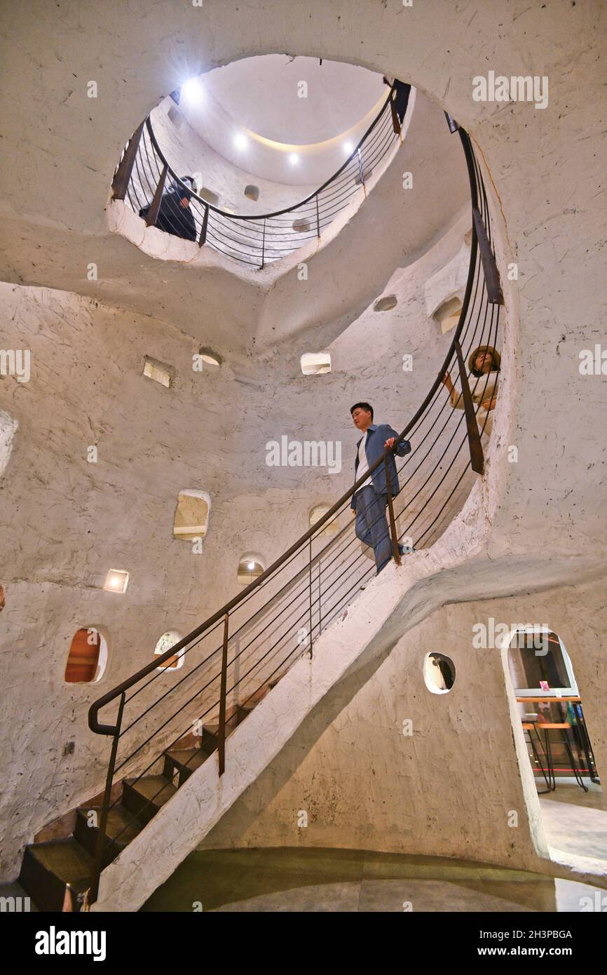 CHENGDU, CHINA - APRIL 12, 2021 - A view of zhongshuge Bookstore ...