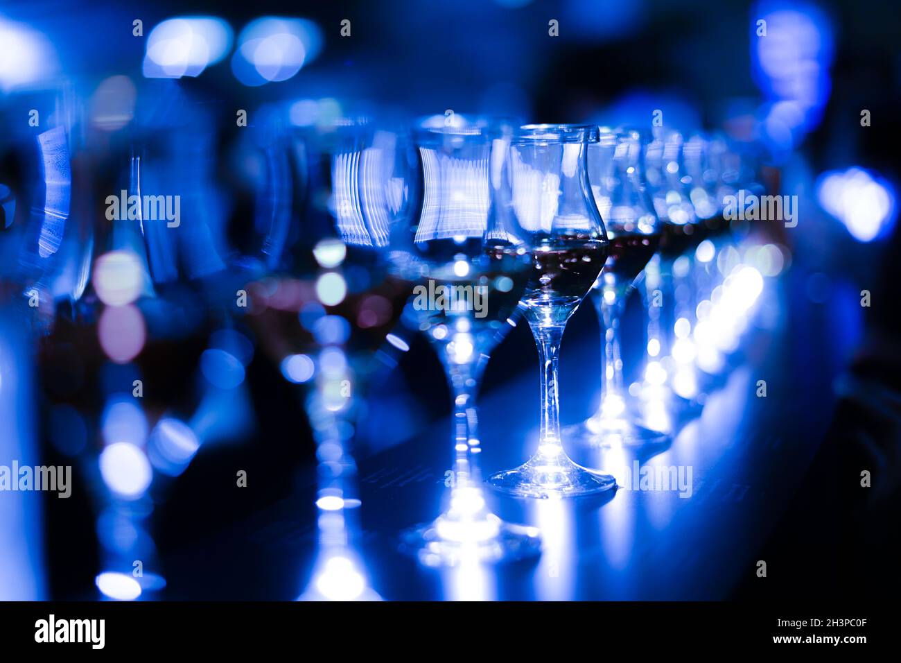 Stylish wine glass Stock Photo - Alamy