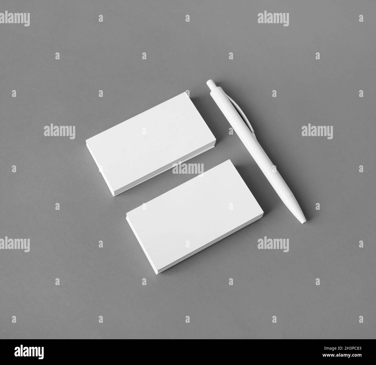 Blank document mock up Black and White Stock Photos & Images - Alamy