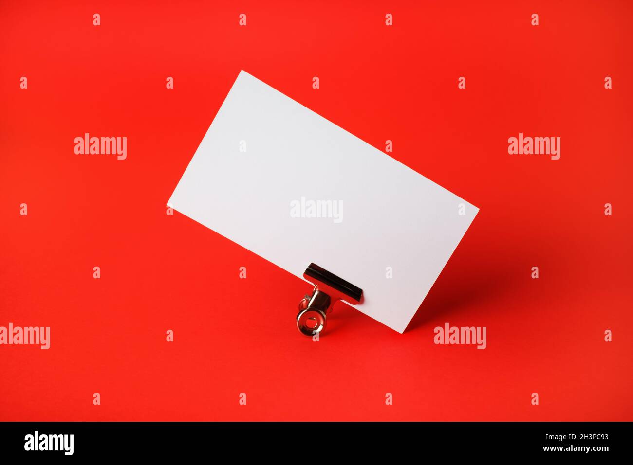Blank business card Stock Photo - Alamy