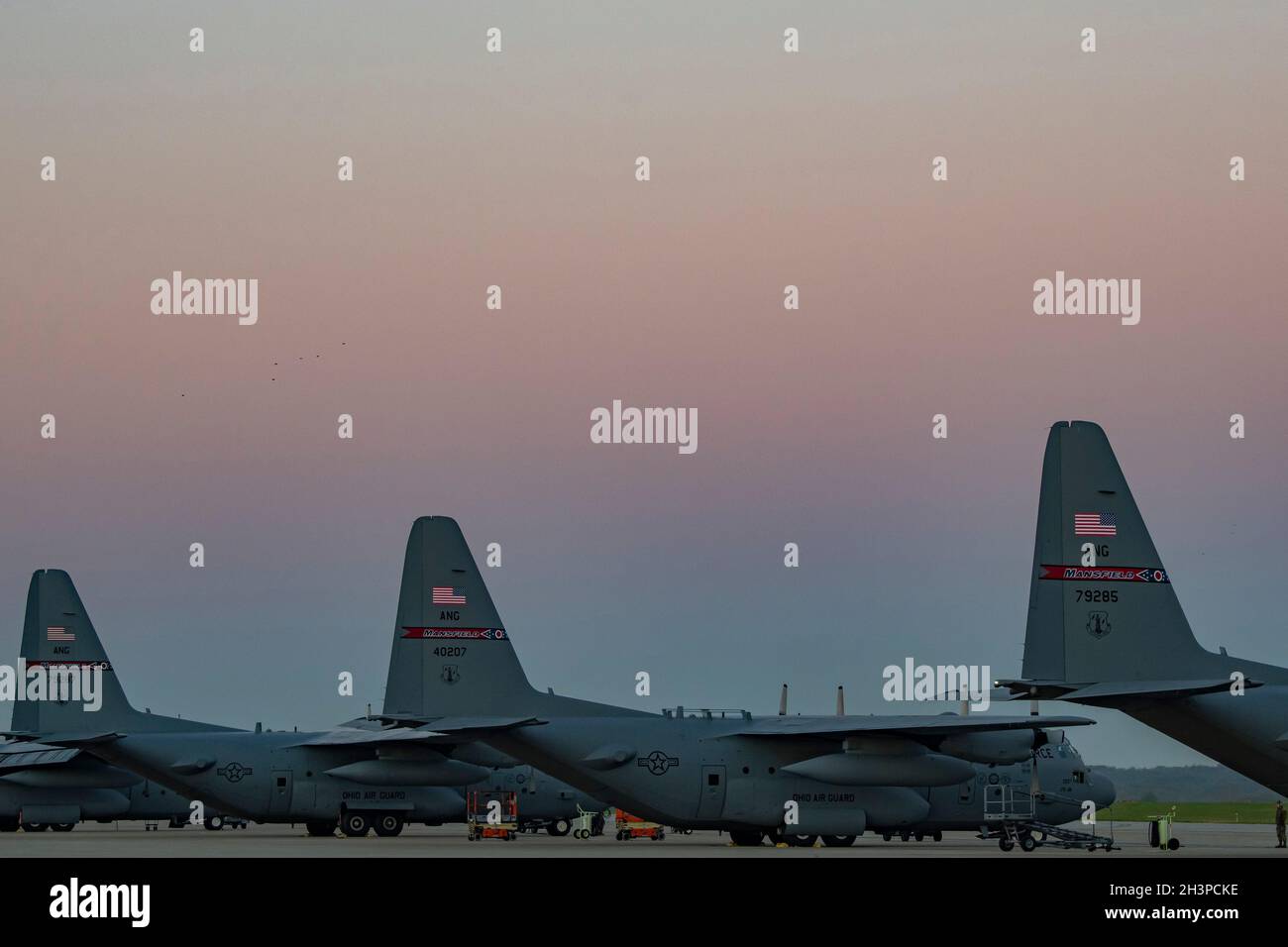 The 179th Airlift Wing conducts daily operations flying and maintaining ...