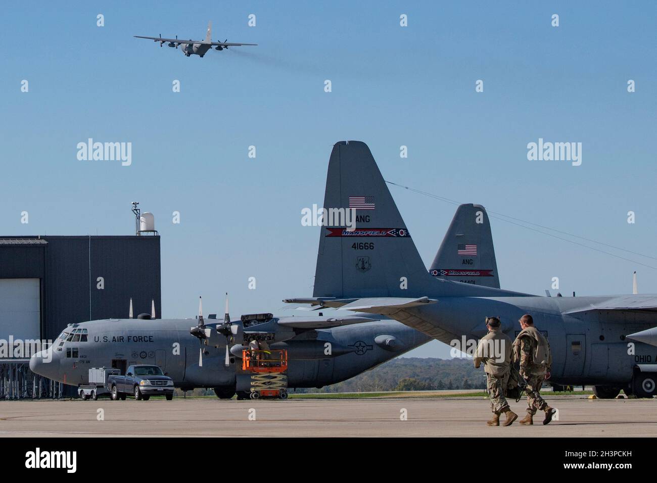 The 179th Airlift Wing conducts daily operations flying and maintaining ...