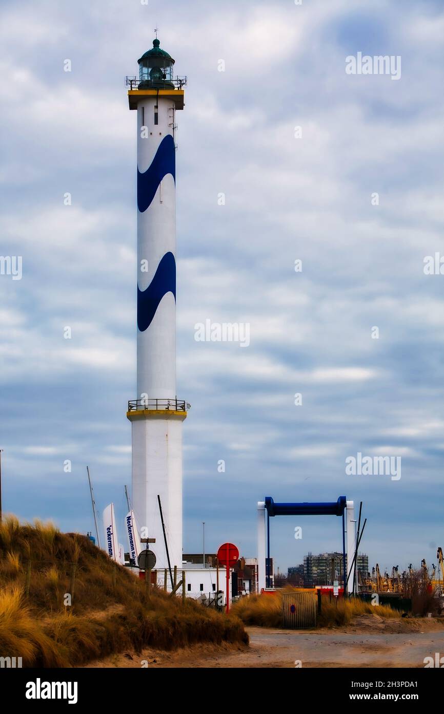 Ostend lighthouse hi-res stock photography and images - Alamy