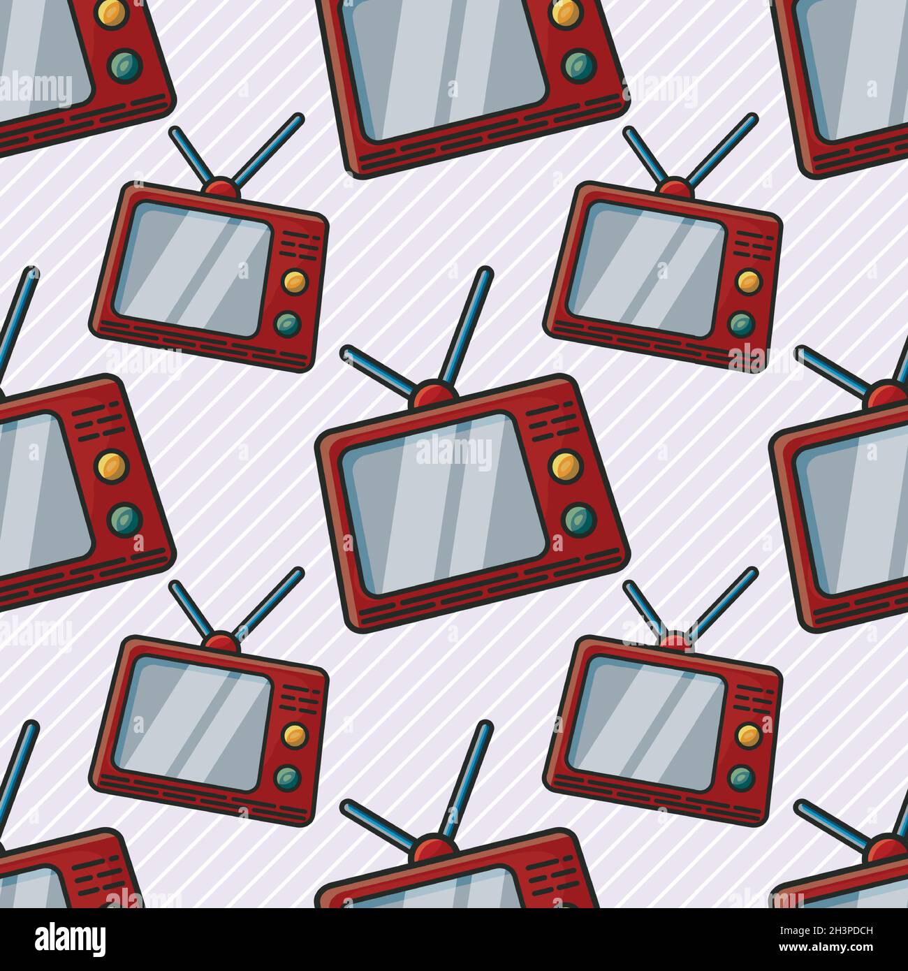 Digital analog tv Stock Vector Images - Alamy