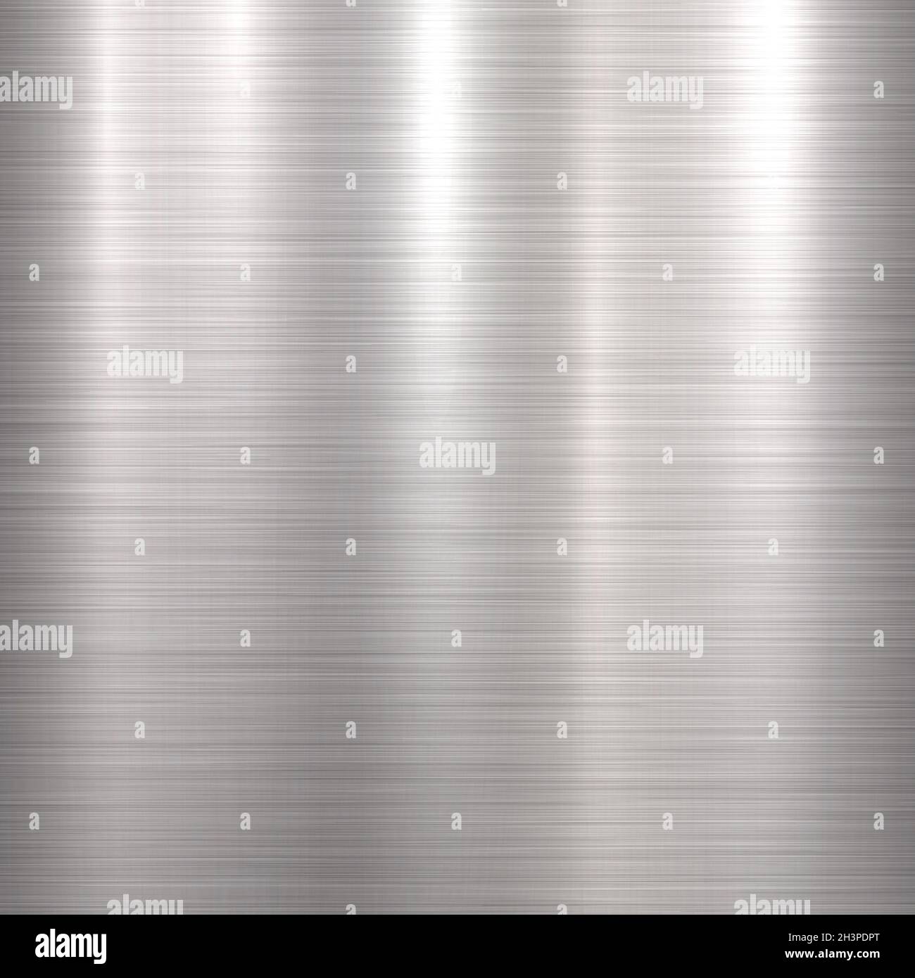 Texture panorama of silver metal with reflection Stock Photo - Alamy