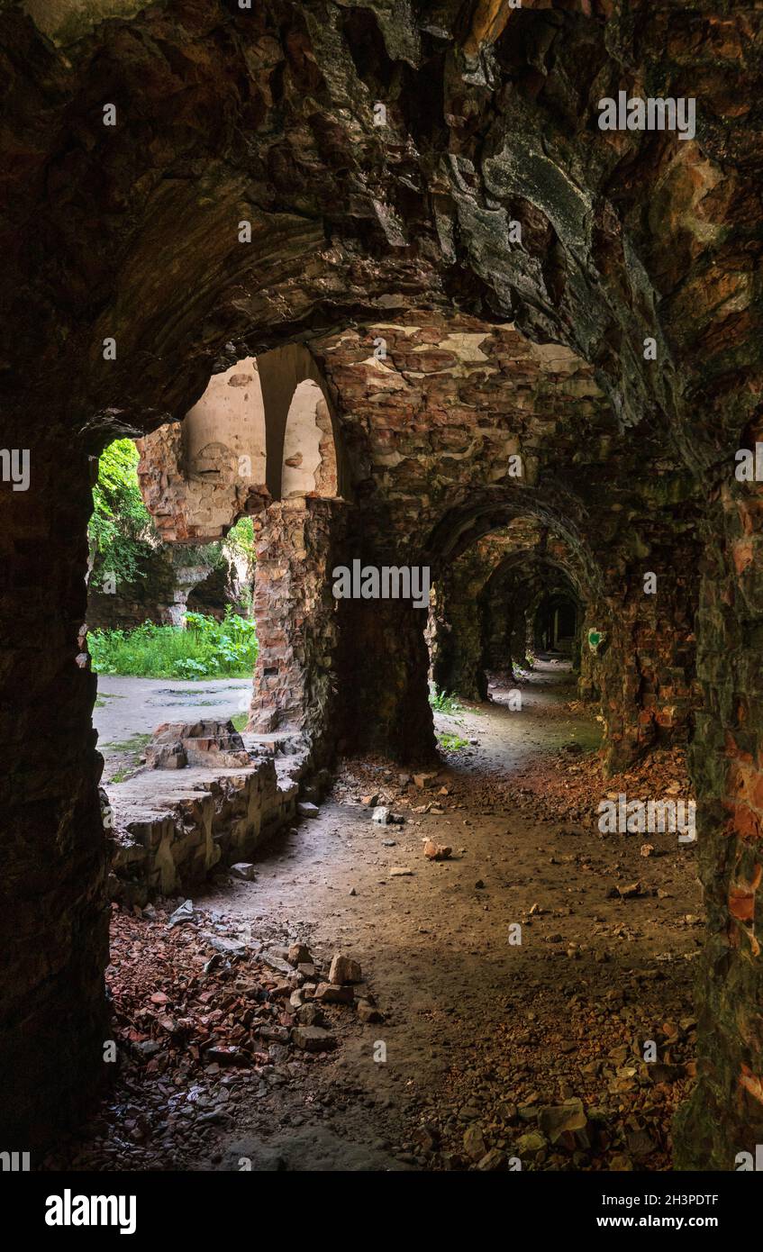 Abandoned Military Tarakaniv Fort basements (other names - Dubno Fort ...