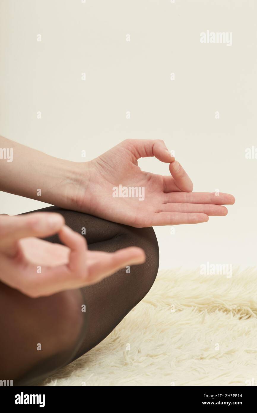 Restorative relaxation pose hi-res stock photography and images - Alamy