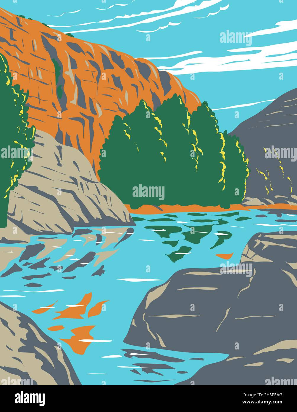 Agua Fria National Monument Centered on Agua Fria River Canyon in ...