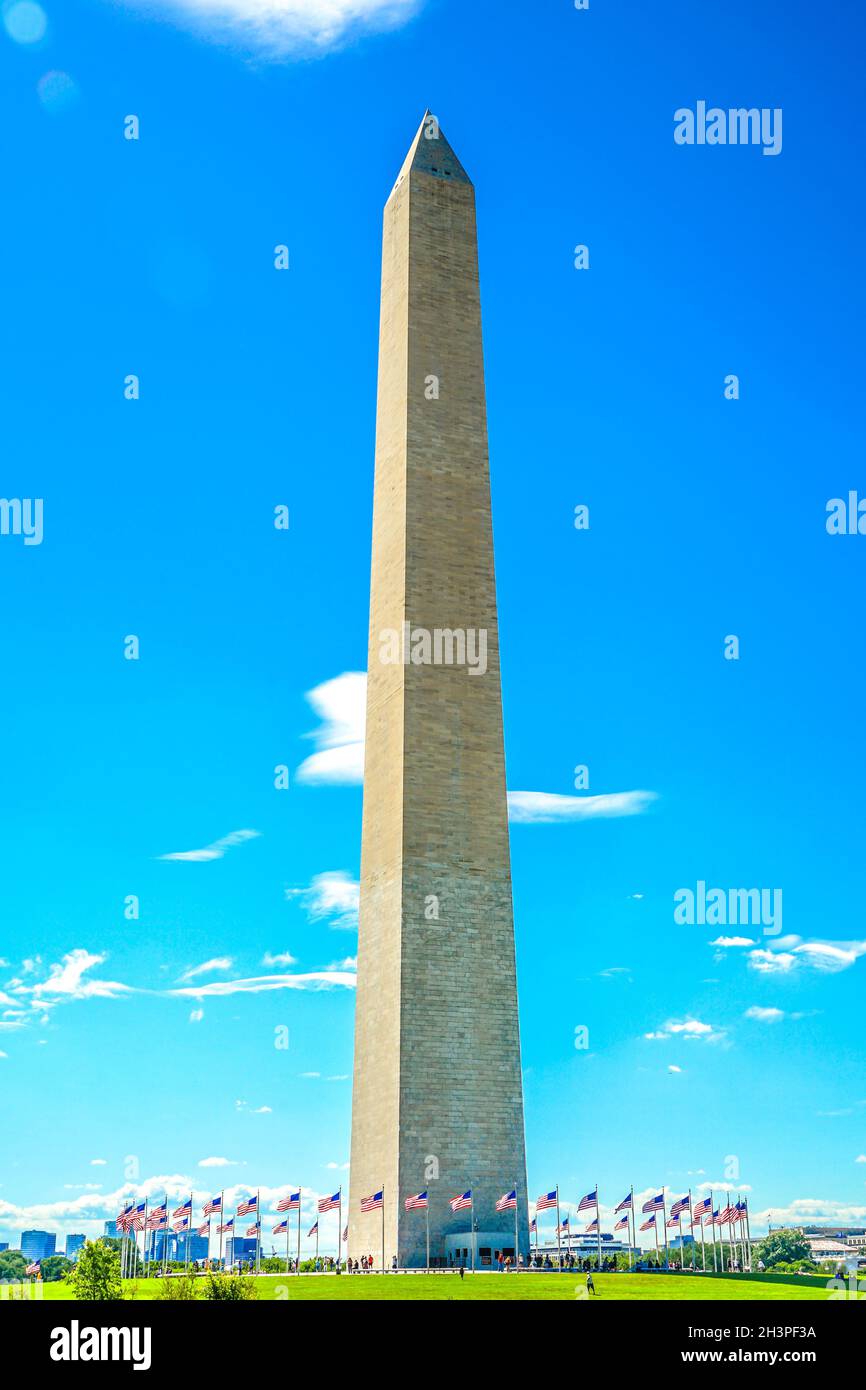 Washington dc stars and stripes flag hi-res stock photography and ...