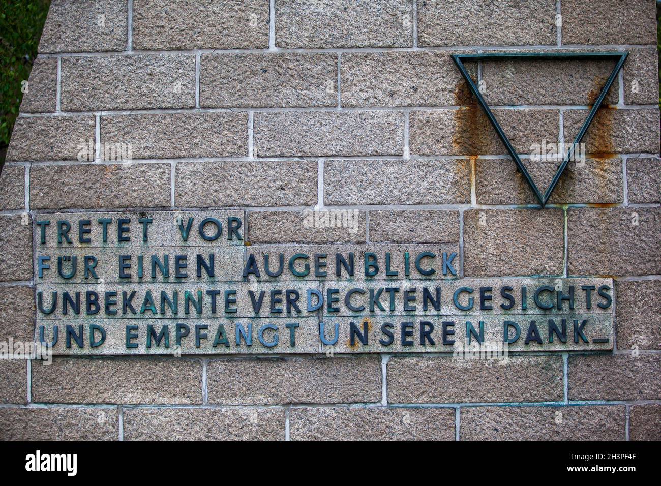 Halberstadt Concentration Camp Memorial Langenstein Stock Photo - Alamy
