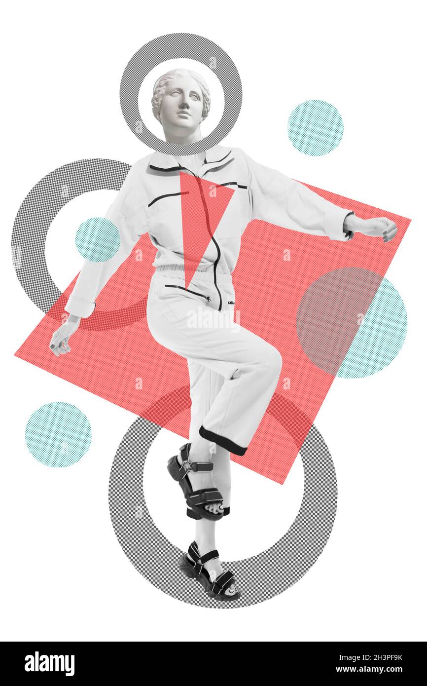 Contemporary pop art collage Cut Out Stock Images & Pictures - Alamy