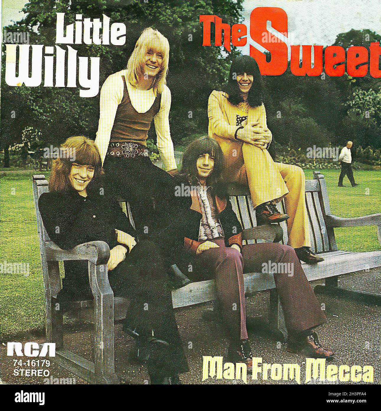 Vintage Vinyl Recording - Sweet,The - Little Willy - D - 1972 Stock ...