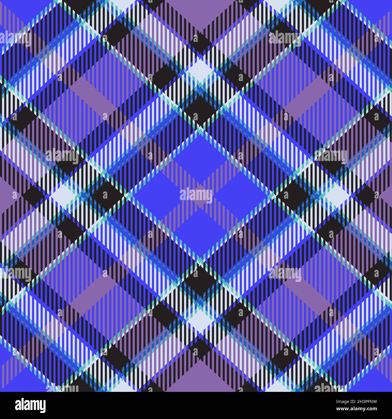 Scotland tartan seamless plaid texture with rhombuses and squares ...