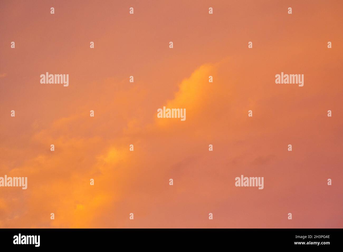 Texture sky clouds orange sunset Stock Photo - Alamy