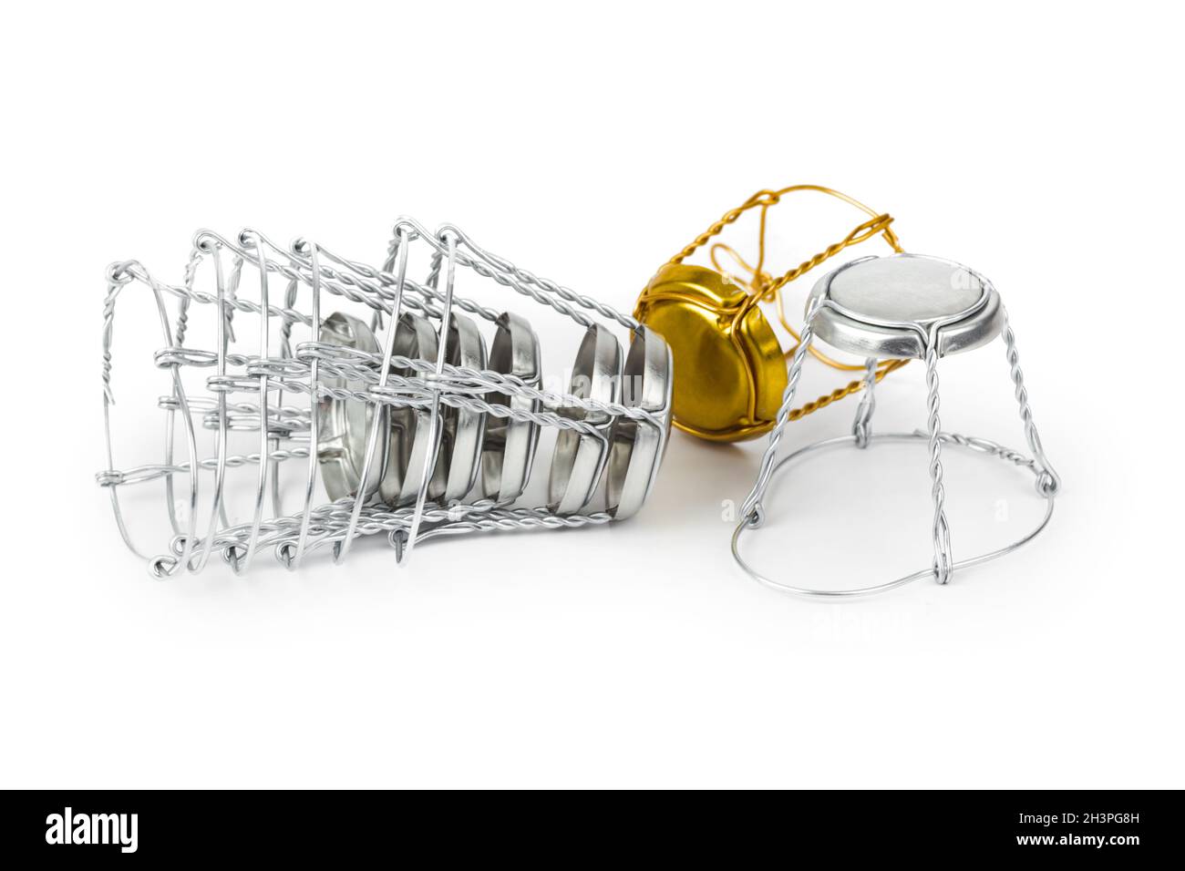 Muselets for wine cork Stock Photo - Alamy