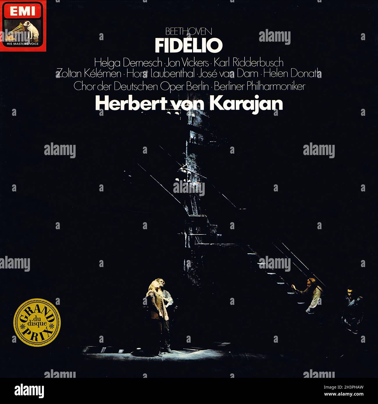 Beethoven Fidelio - Dernesch Vickers Ridderbusch Donath Karajan EMI ...