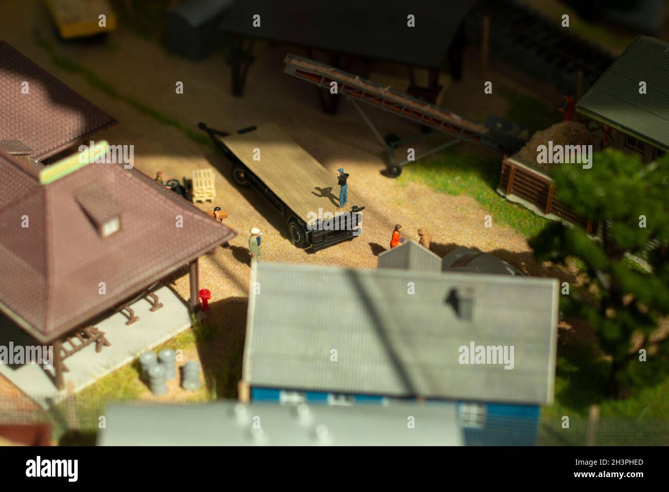 Toy city buildings hi-res stock photography and images - Alamy