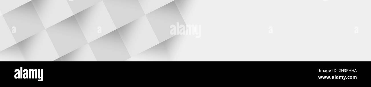 Abstract white background, web template, squares with shadow - Vector ...