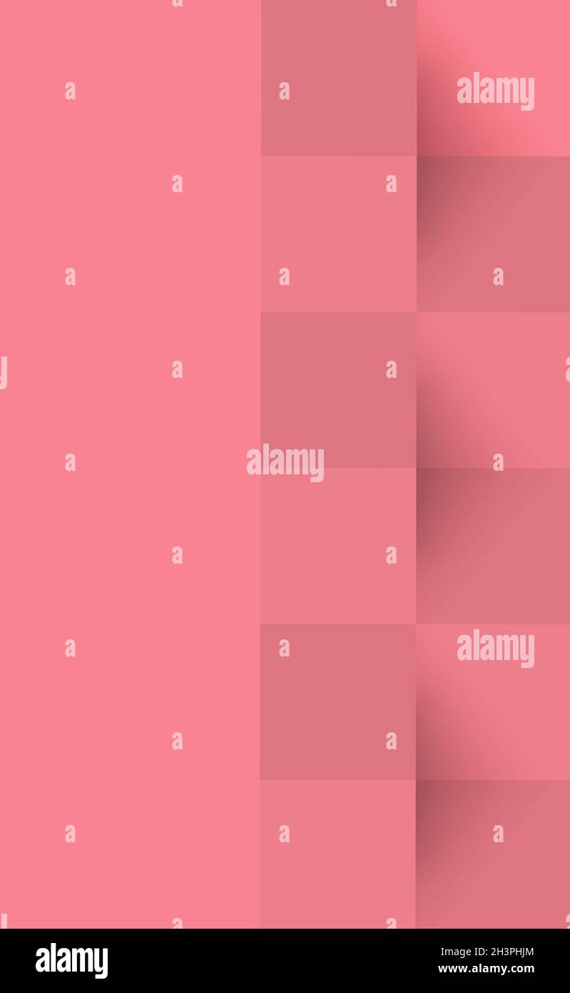 Abstract red background, web template, squares with shadow - Vector ...