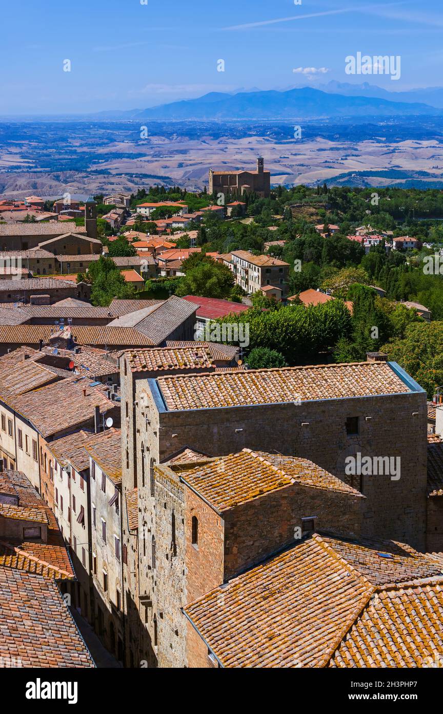 Volterra medieval town in Tuscany Italy Stock Photo - Alamy