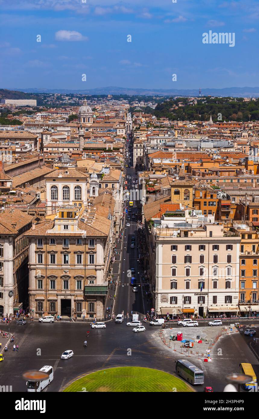 Rome Italy cityscape Stock Photo - Alamy