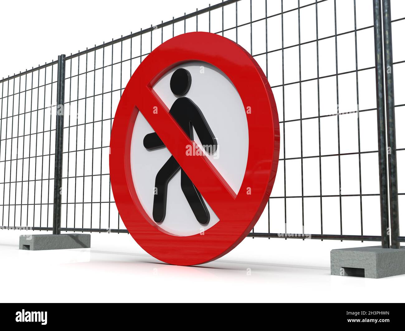 Roadsign with SymbolÂ for Prohibited Activities Stock Photo - Alamy