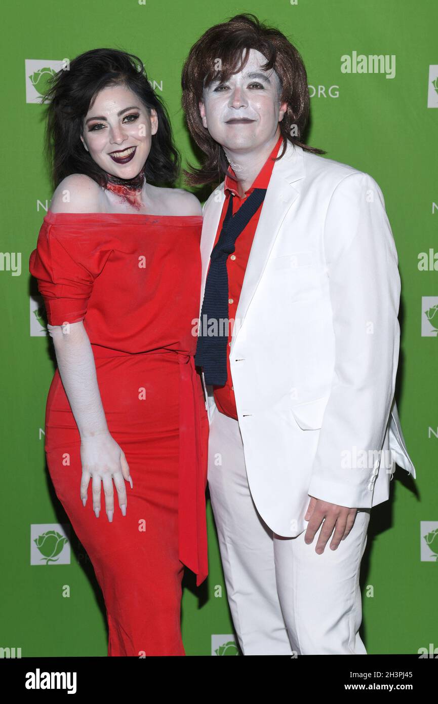 New York, USA. 29th Oct, 2021. (L-R) Krysta Rodriguez and Benjamin ...