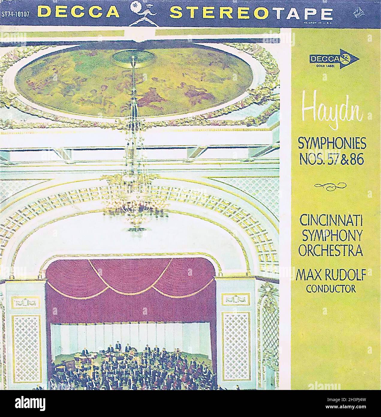 Haydn Symphonies 57 & 86 - Rudolf Decca US - Classical Music Vintage ...
