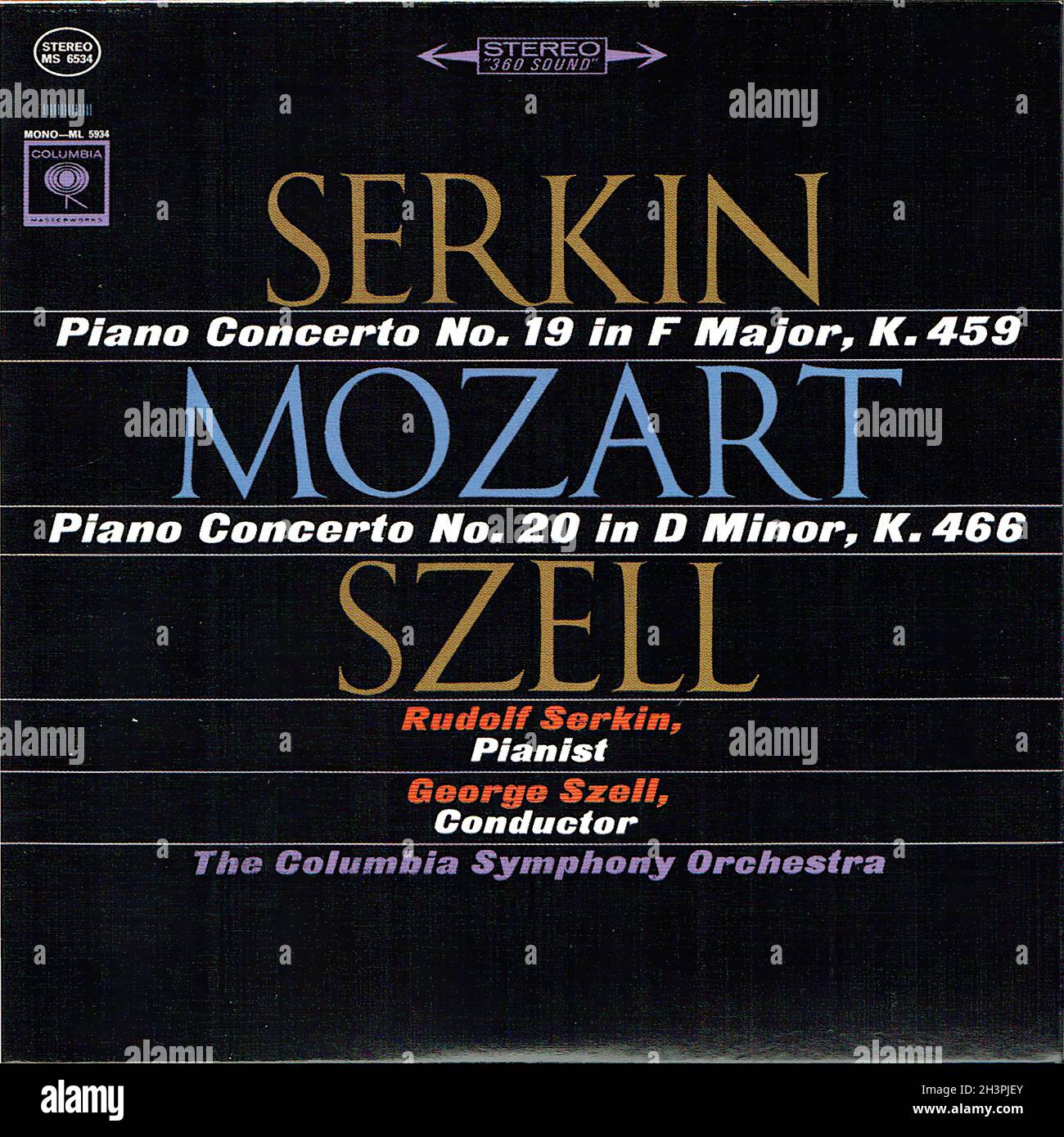 65 Mozart Piano Concerto 19 â€¢ 20 - Serkin Szell Sony Complete ...