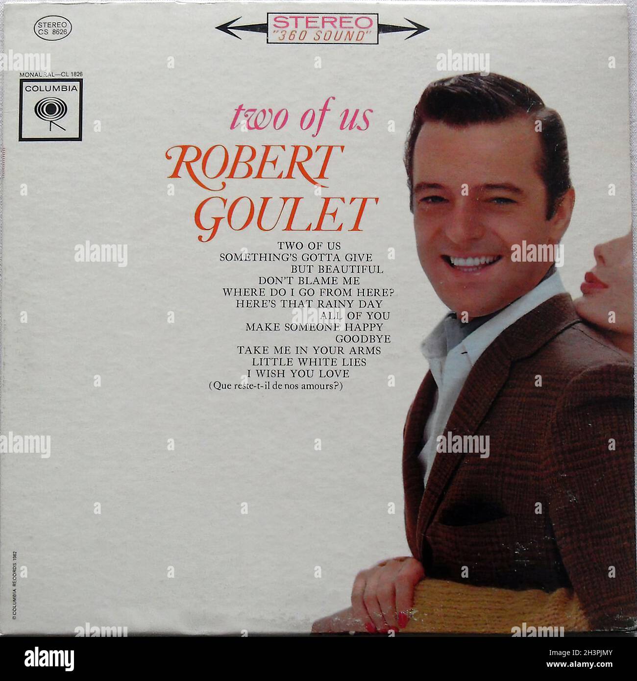 Robert Goulet 1960s Lp Record Album Original Vintage Vinyl 01 Stock ...