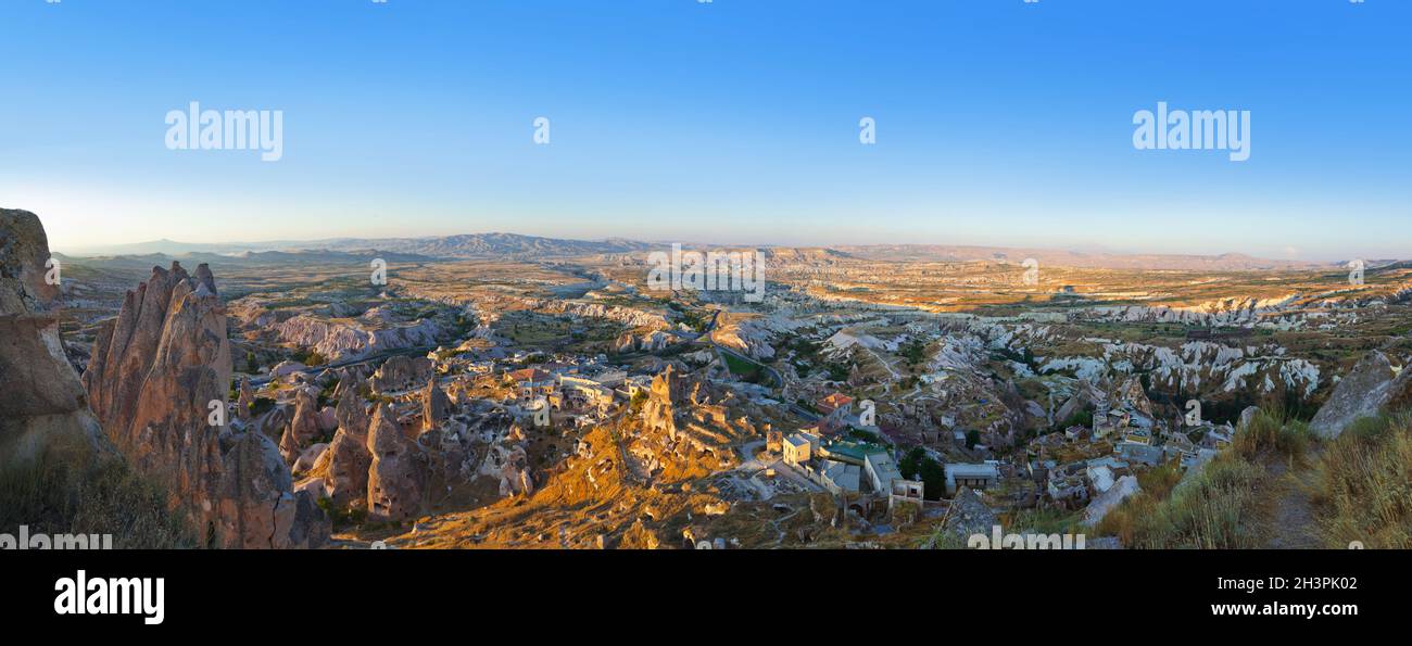 Sunset in Cappadocia Turkey Stock Photo - Alamy