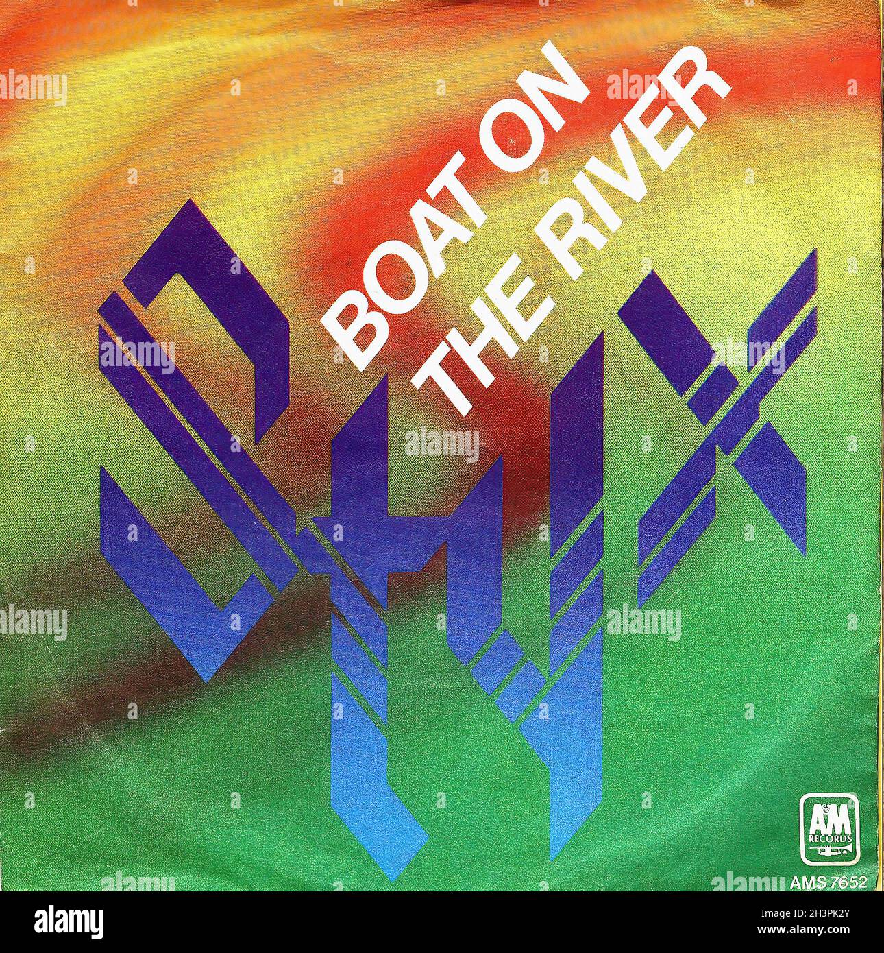 Vintage Vinyl Recording - Styx - Boat On The River - D - 1979 Stock ...
