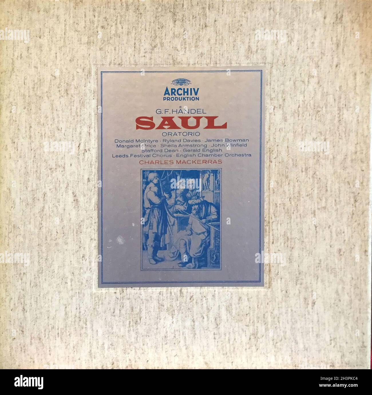 Handel Saul - Mackerras Archiv - Classical Music Vintage Vinyl Record ...