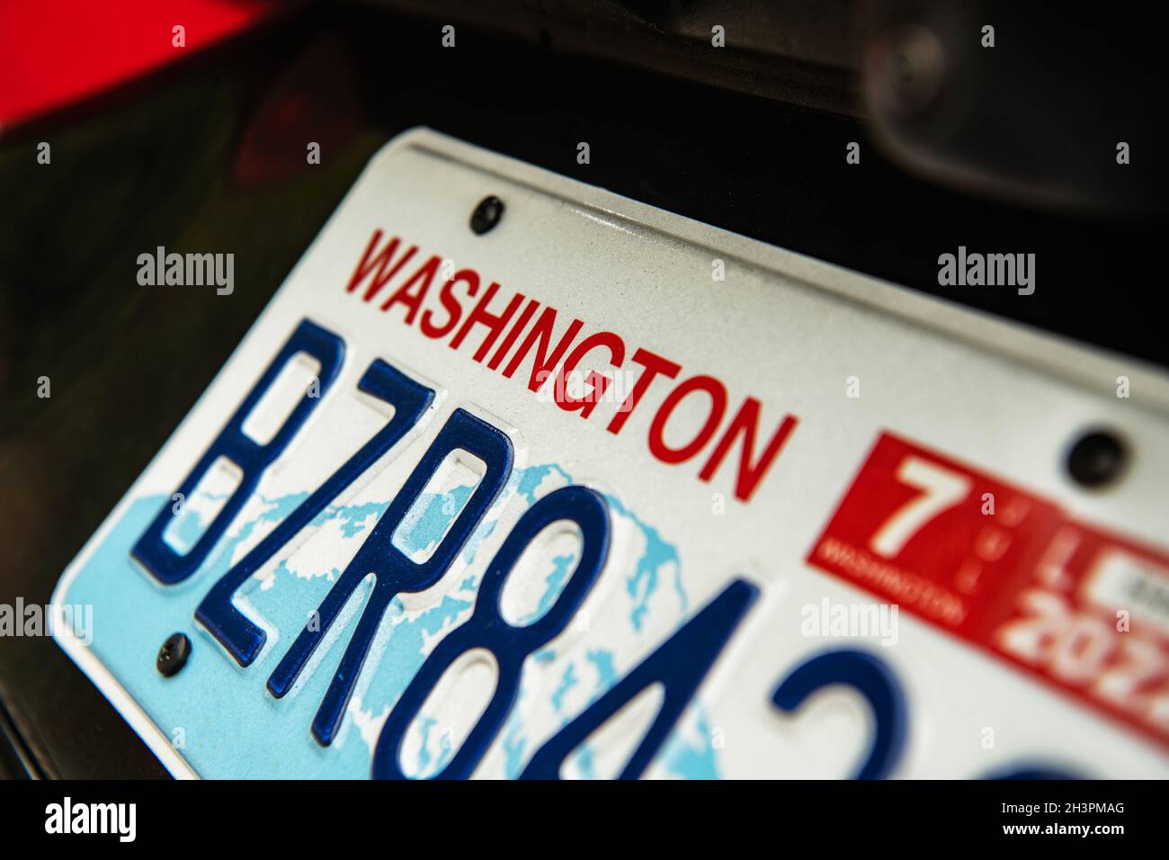 Vehicle license plate hi-res stock photography and images - Alamy