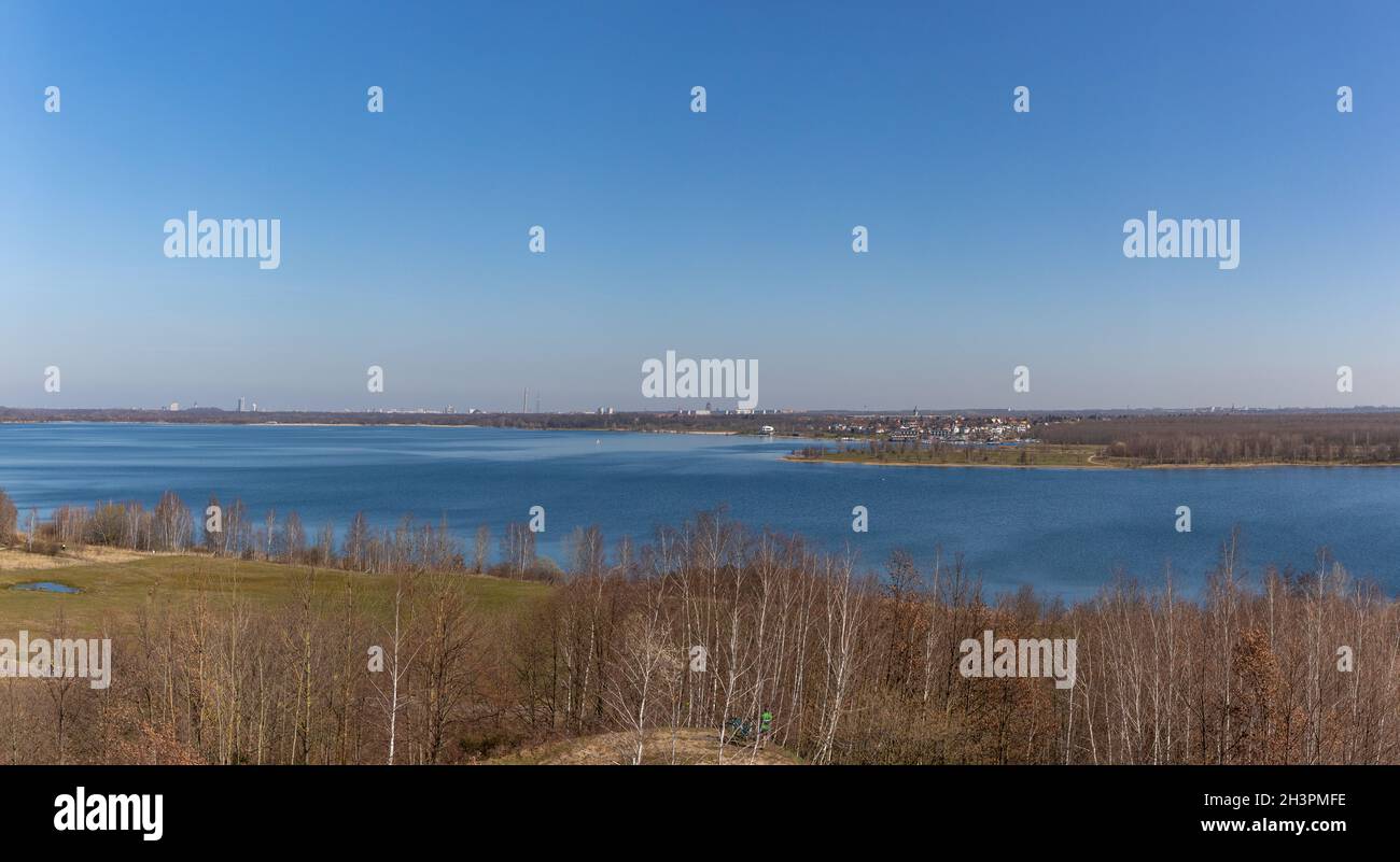 Lake Cospuden Leipzig, neuseenland Stock Photo - Alamy
