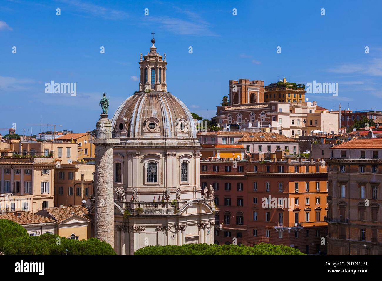 Rome Italy cityscape Stock Photo - Alamy