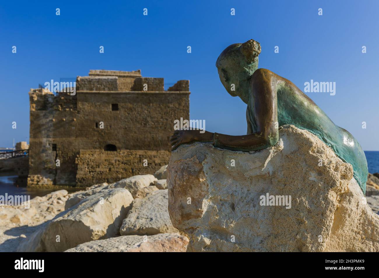 Medieval castle in paphos hi-res stock photography and images - Alamy
