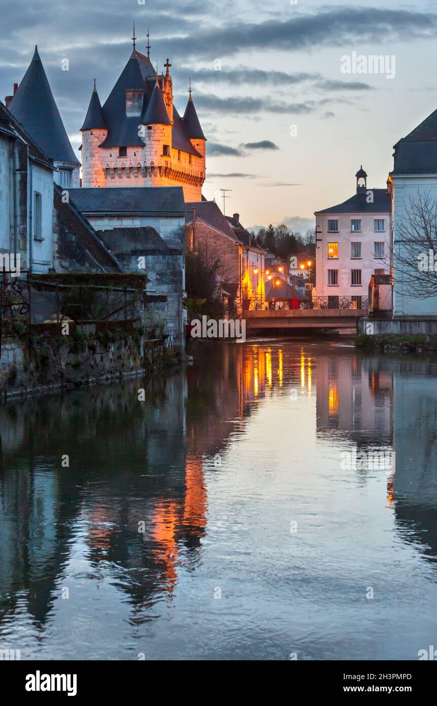Loches tower hi-res stock photography and images - Alamy