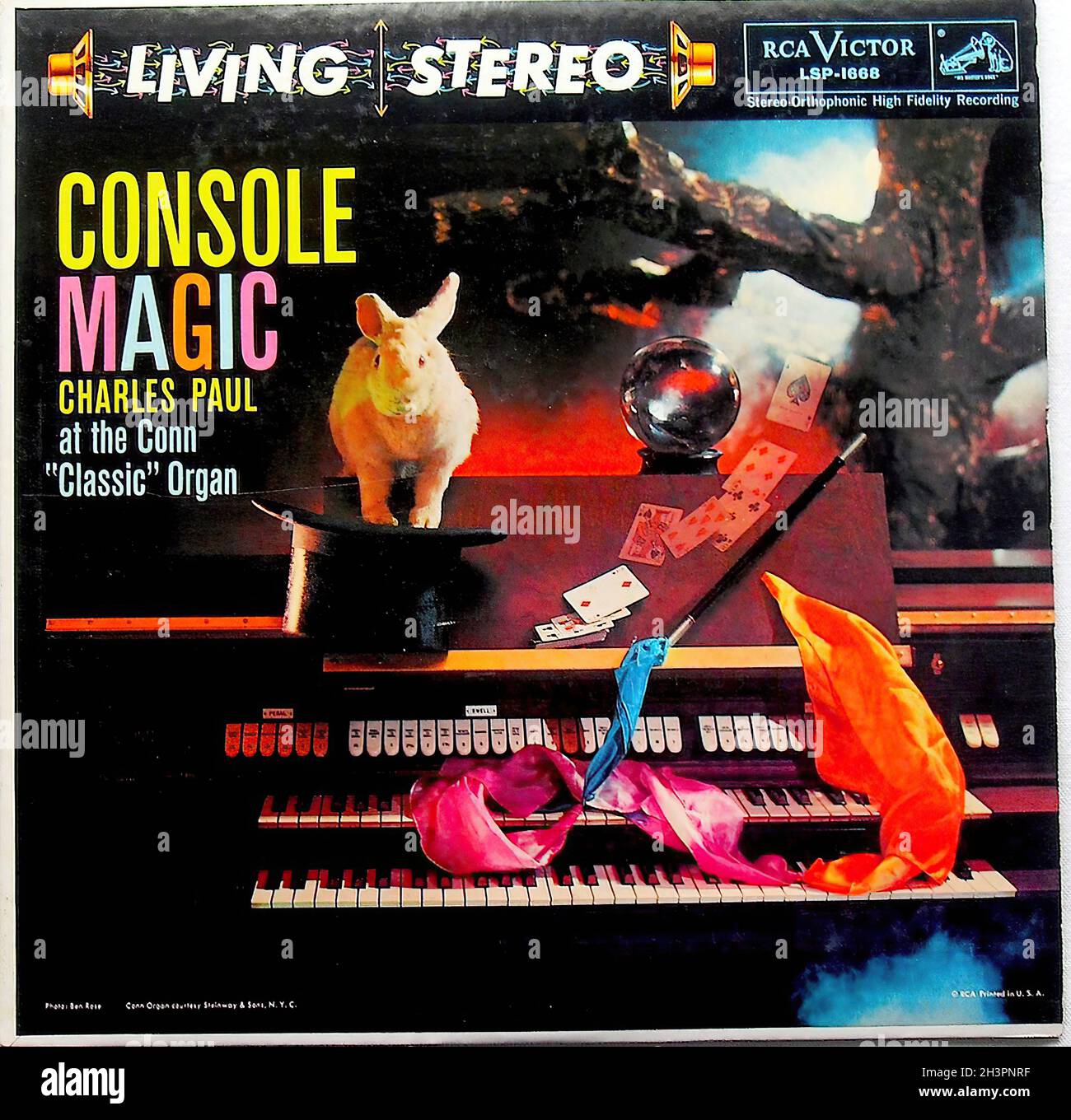 Charles Paul 1958 Console Magic Lp Record Album Original Vintage Vinyl ...