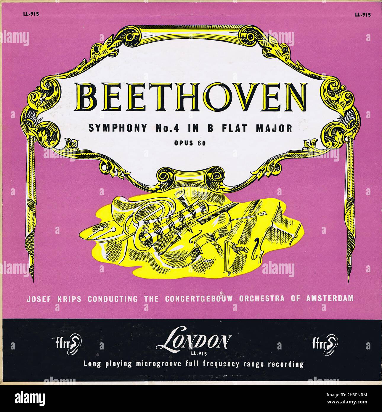 Beethoven Symphony 4 - Krips London mono - Classical Music Vintage ...