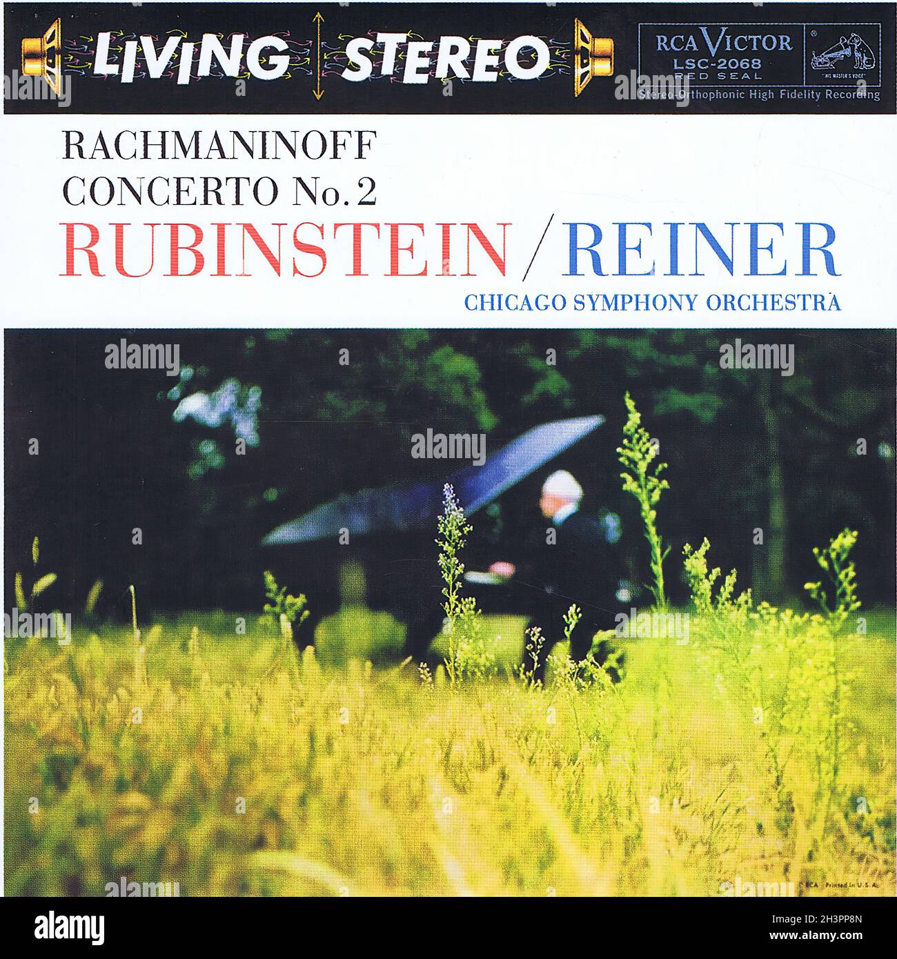 Rachmaninoff Piano Concerto 2 - Rubinstein Reiner RCA Living Stereo CD ...