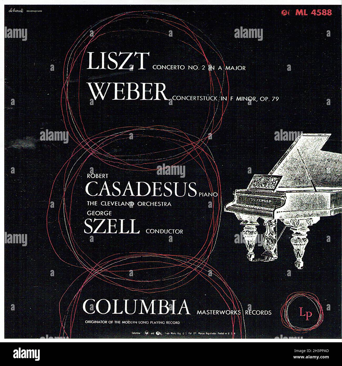 06 Liszt Concerto 2 â€¢ Weber ConcertstuÌˆck in f - Casadesus Szell Sony Complete Columbia ...