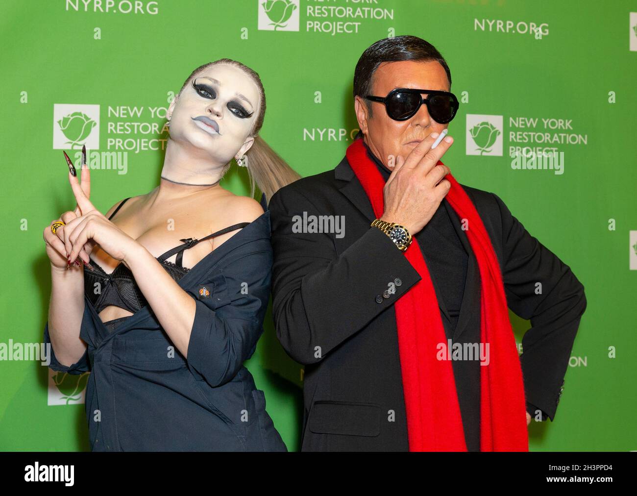 New York, NY - October 29, 2021: Kim Petras and Michael Kors attend New ...