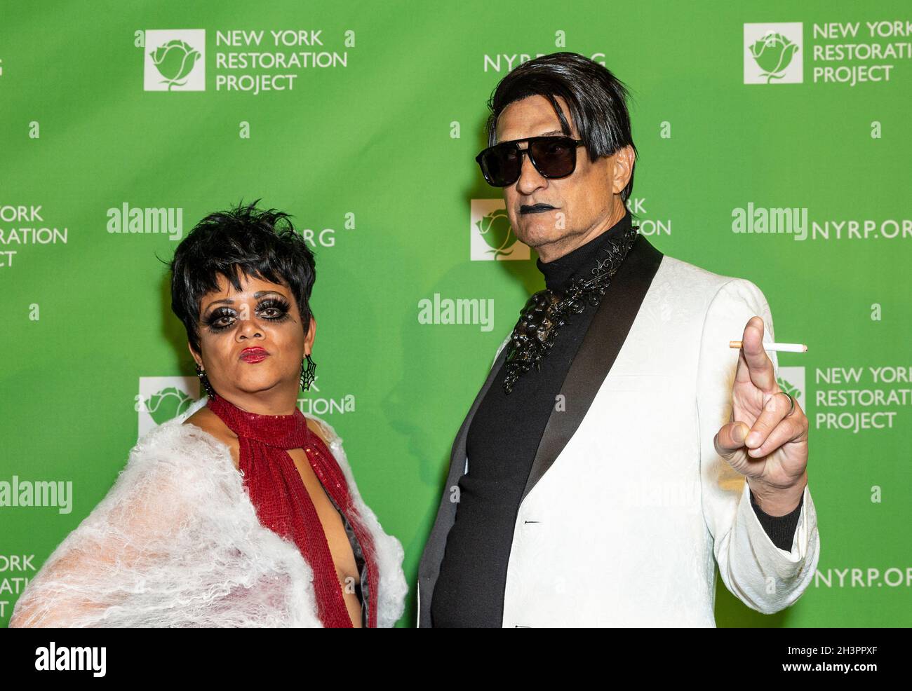 Marnique Heath and Todd Degarmo attend New York Restoration Project ...