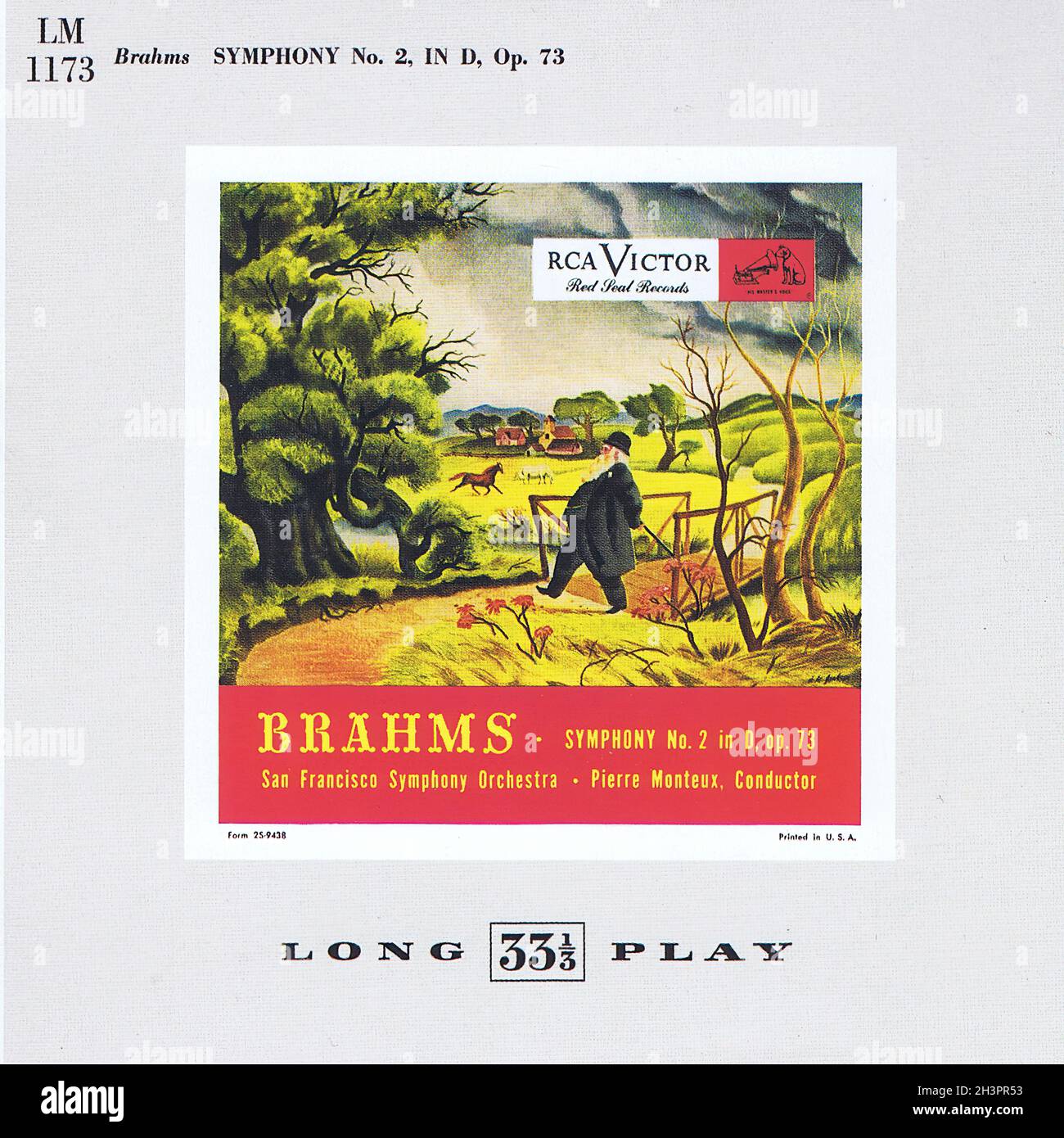Brahms Symphony 2 - Monteux RCA Victor CD - Classical Music Vintage ...