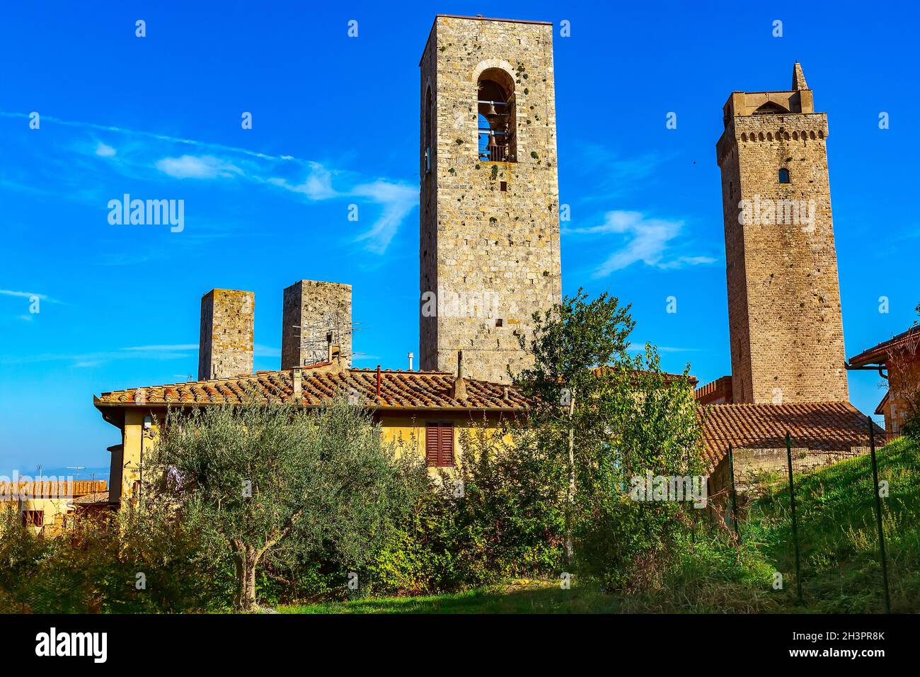 Typical street in san hi-res stock photography and images - Alamy