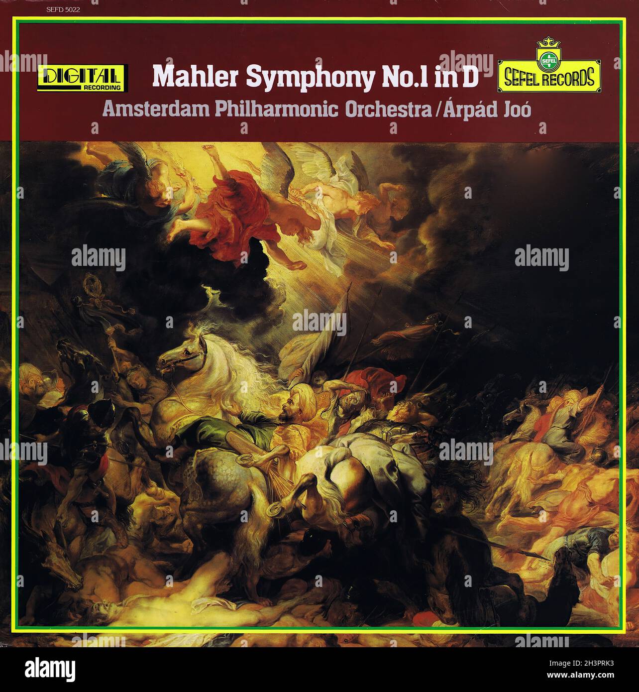 Mahler Symphony Nr 1 - Joo Sefel - Classical Music Vintage Vinyl Record ...