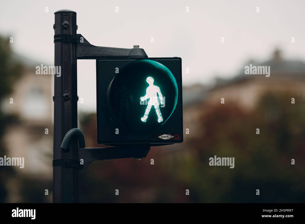 European traffic light on the street. Rules of the road concept Stock ...