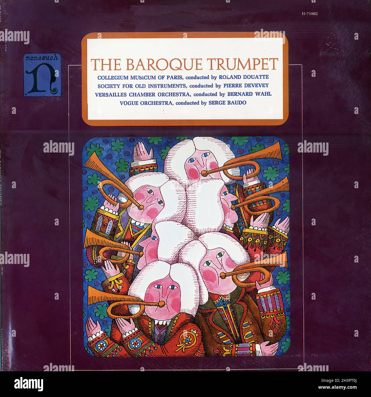 The Baroque Trumpet - Nonesuch - Classical Music Vintage Vinyl Record ...