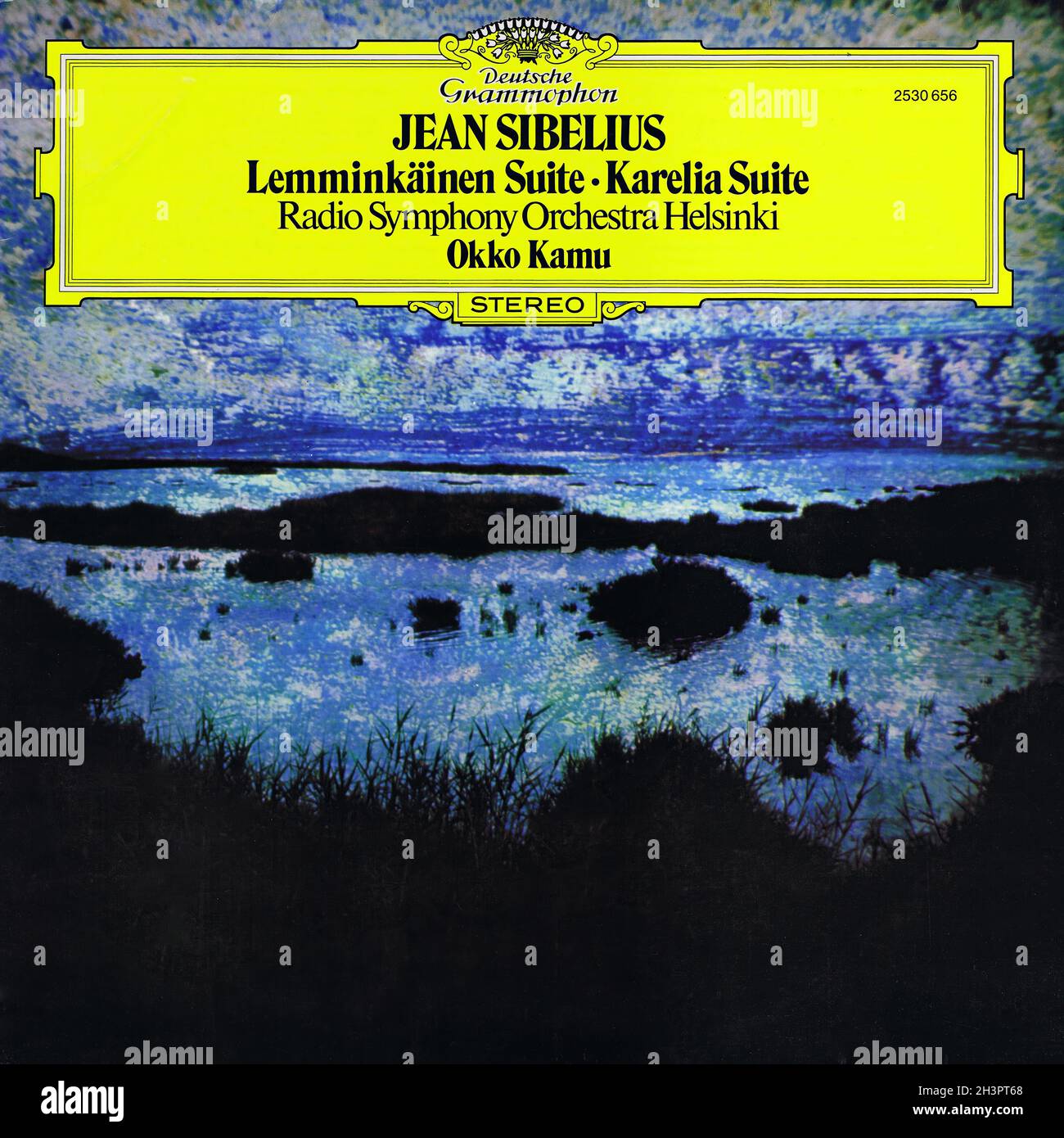 Sibelius LemminkÃ¤inen Karelia Kamu DGG - Classical Music Vintage Vinyl Record Stock Photo - Alamy